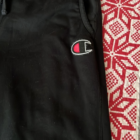 Champion | Pants | Black Champion Sweatpants | Poshmark